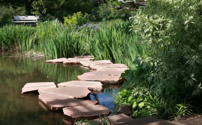Paths Over Your Garden Pond - Bridges, Walkways, and Stepping Stones ...